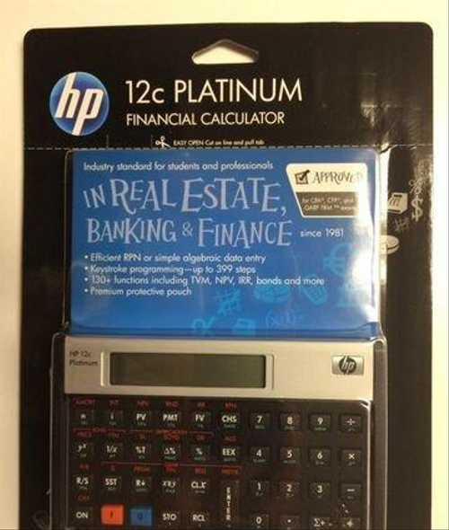 Калькулятор финансовый Hewlett-Packard HP 12C