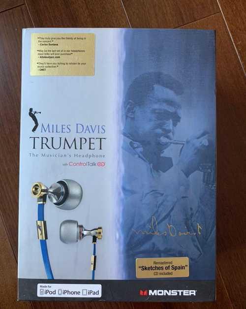 Наушники Monster Miles Davis Trumpet High