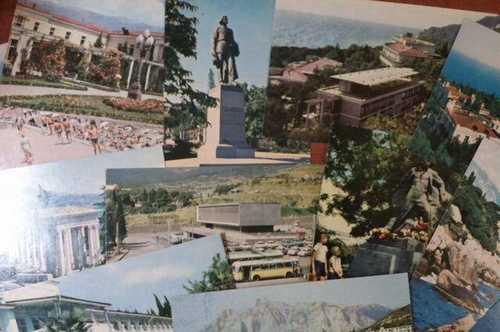 Почтовые открытки с видами Крыма 1968 год
