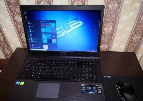 Ноутбук asus K95 i7x8/16Гб/SSD180/3Тб/18.4