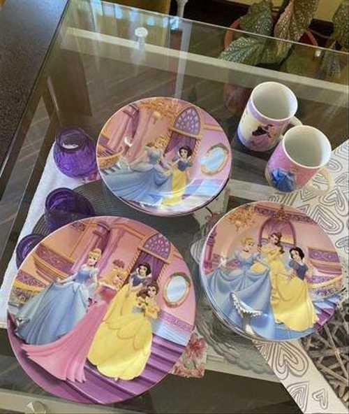 Детская испанская посуда Принцессы Disney