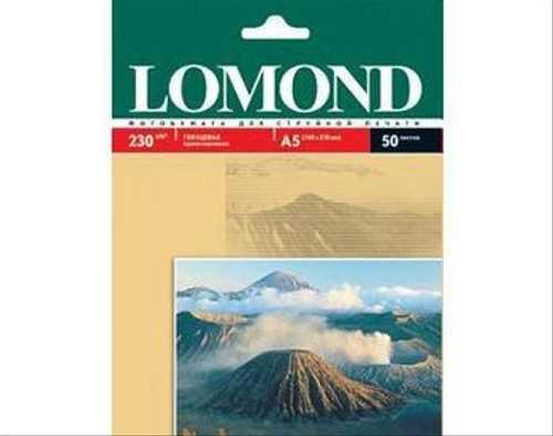 Фотобумага A6 (10х15) 180гр,600 л,Мат.од-с Lomond