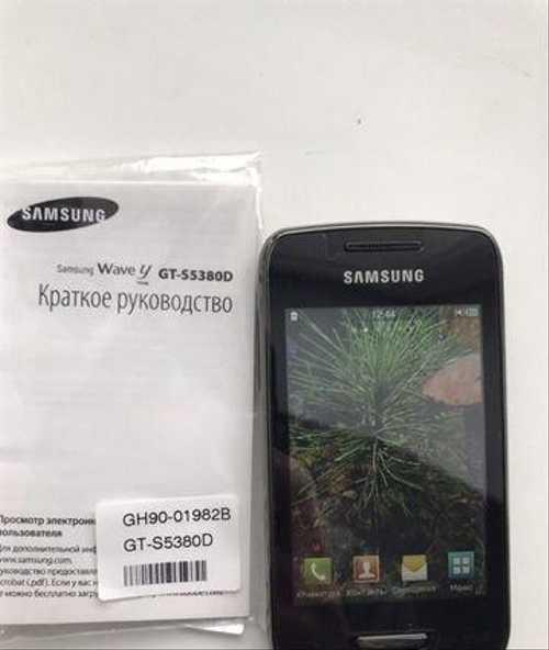 Смартфон samsung wave young gt-s5380d