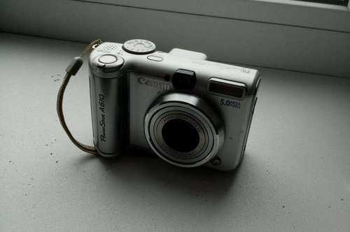 Компактный фотоаппарат Canon A610