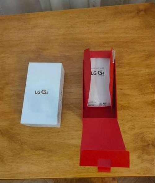Коробка от смартфона LG G4