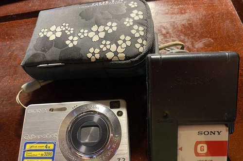Компактный фотоаппарат sony Cyber-shot DSC-120W