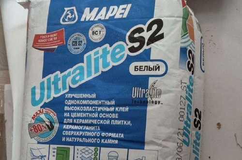 Клей для крупноформатной плитки Mapei Ultralite S2