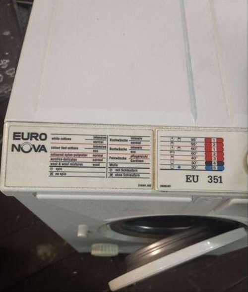 Стиральная машина euro nova