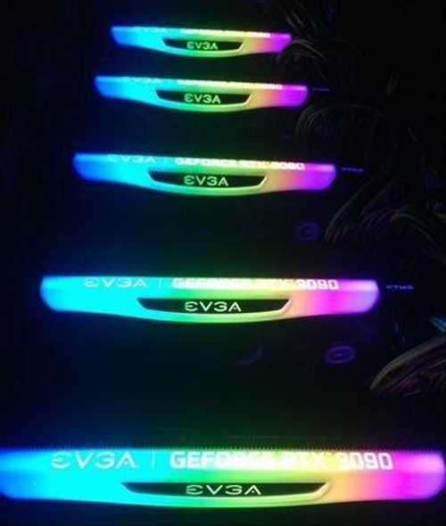 7 штук evga FTW3 RTX 3090