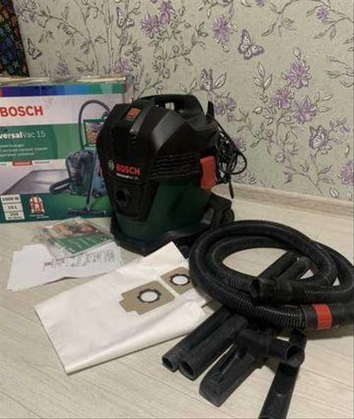 Строительный пылесос Bosch Vac15