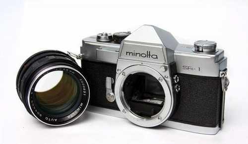 Minolta SR-1 + Minolta Rokkor-PF 58mm f1.4