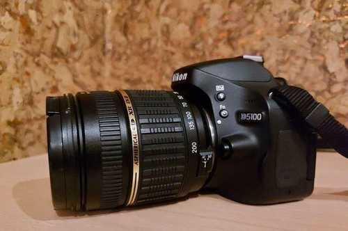 Nikon d5100 + tamron 18-200mm (пробег 2916)