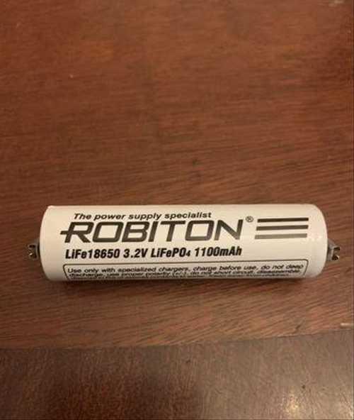 Аккумулятор Robiton LiFe 18650 3.2V