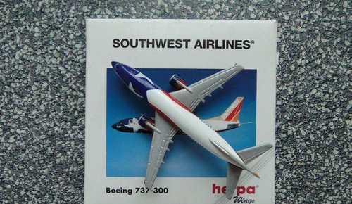 Модель самолета Boeing 737-300 Herpa (1:500)