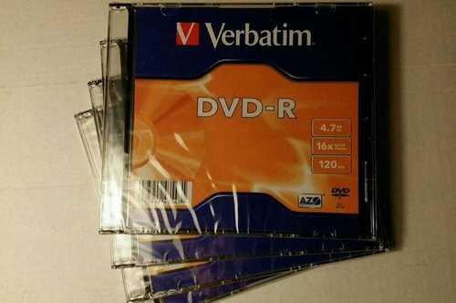 DVD-R диски болванки Verbatim