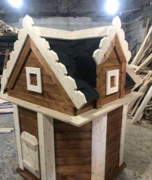 Декоративный Колодец из лиственницы