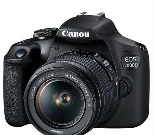 Canon 2000D KIT EF-S (18-55 II IS) Новый