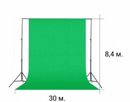 Хромакей зеленый