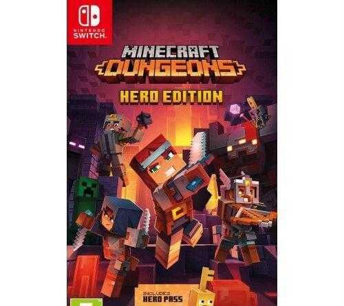 Игра Minecraft Dungeons - Hero Edition (Nintendo S