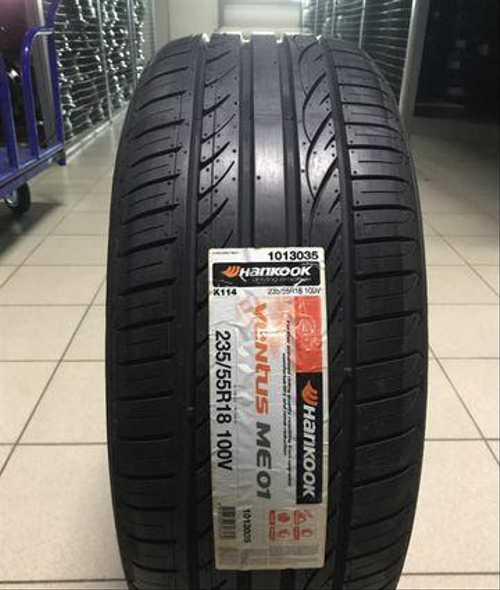 Hankook ventus s1 235 55 r18. Hankook Ventus me01 k114.