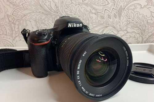 Nikon d750 и sigma 24-70 2.8