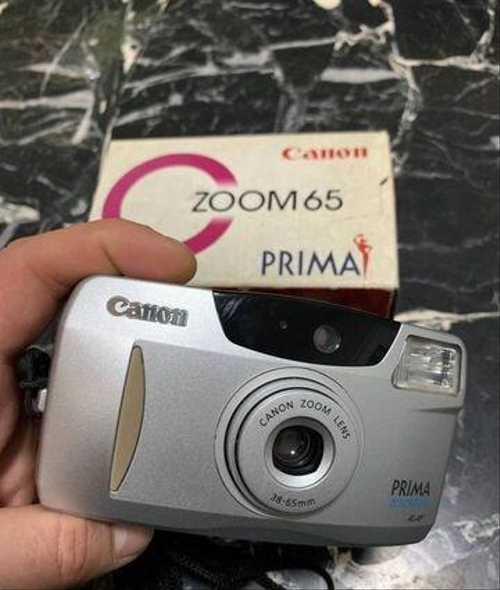 Плёночный фотоаппарат Cannon Zoom 65
