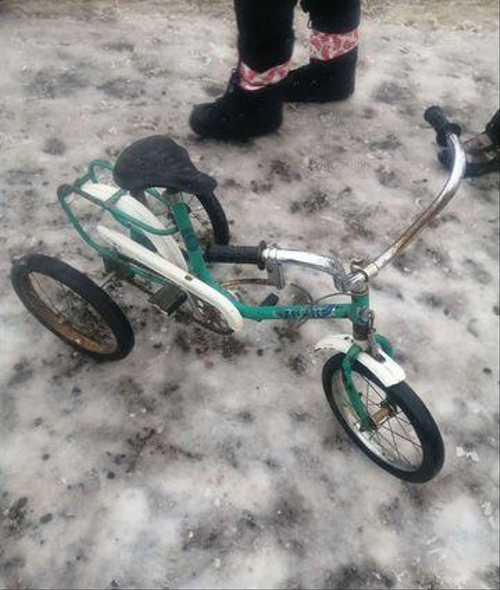 Детский велосипед космос