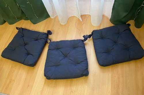 Три подушки на стул Малинда (икеа)