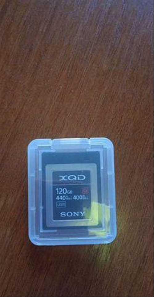 Карта памяти XQD 120 gb
