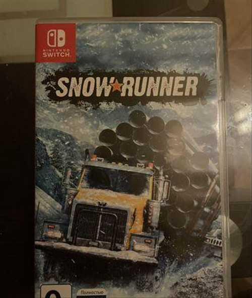 Игра Snow Runner на nintendo switch