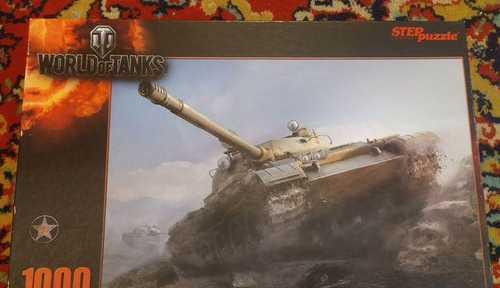 Пазлы World of Tanks 1000 шт