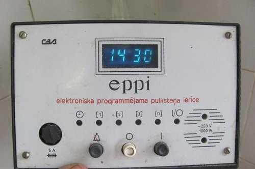 Таймер "eppi" для электроприборов (пр-во Чехия). О