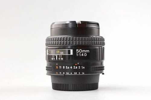 Объектив Nikon AF 50mm F1.4 D бу