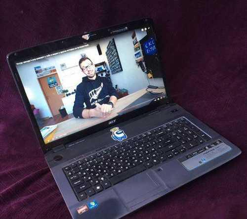 Ноутбук Acer aspire 7540G