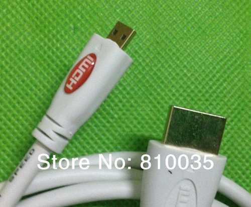 3m Micro hdmi cable to hdmi M/M 1080p for HD
