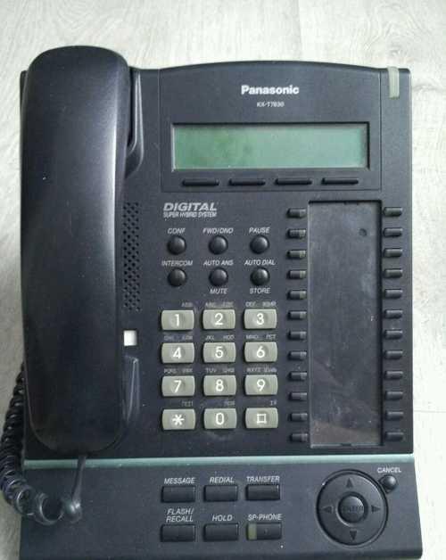 Цифровой телефон Panasonic KX-T7630