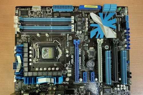 1156 Asus P7P55D PRO разгон 4xDDR3 проверка