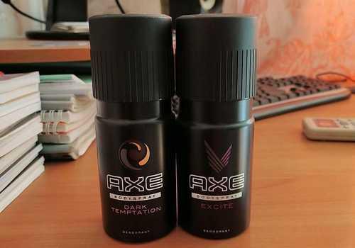 Дезодорант новый axe dark temtation и excite
