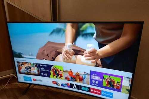 Большой Изогнутый Samsung 55(140см) Smart TV 4K HD