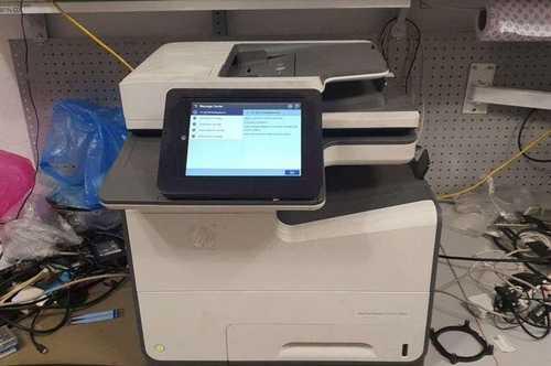 Hp pagewide managed color mfp E58650 разбор