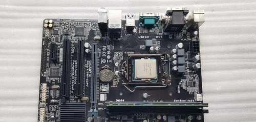 Комплект S-1151 H110+Pentium G4400+DDR4 4Gb