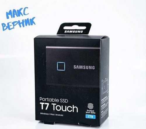 Новый SSD-накопитель Samsung T7 Touch 2Tb