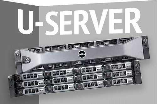 Сервер Dell R720XD 12LFF 2х2637v2 16Gb H710p 2x110
