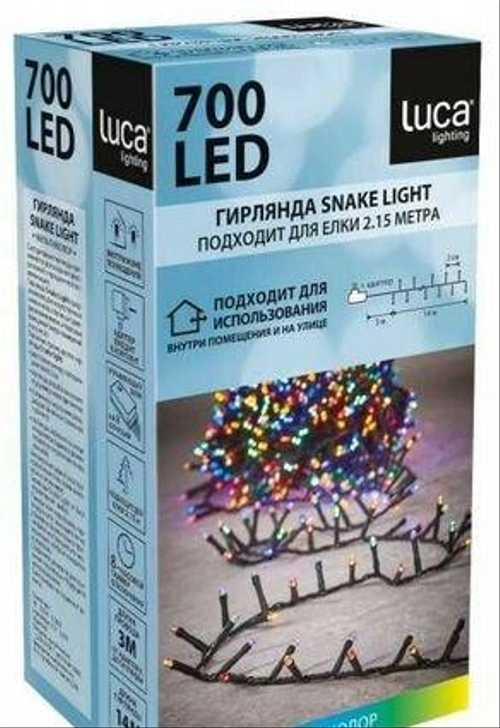Гирлянда Luca Lighting 700 ламп, 14 м., мультицвет