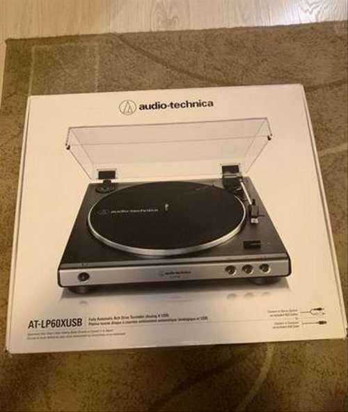 Виниловый проигрыватель audio technica