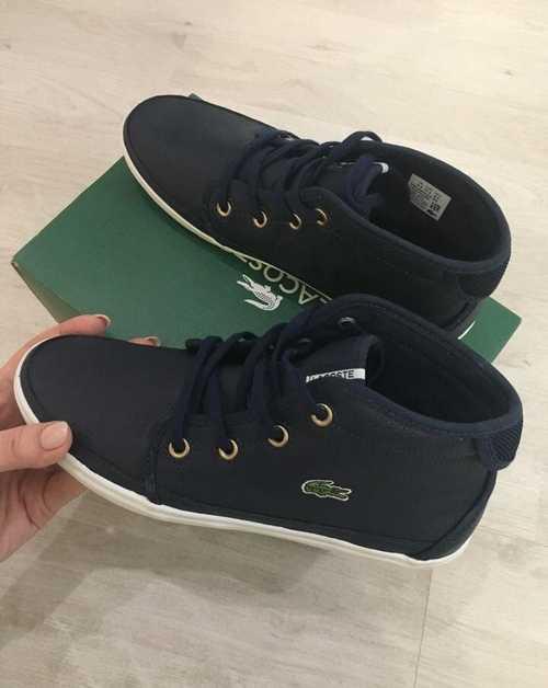 Кеды женские Lacoste (оригинал) новые, размер 37,5