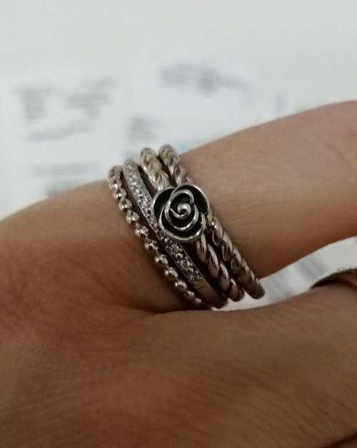 Кольца новые, серебро 925 пробы