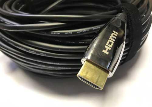 Hdmi кабель 50м, 75м, 100м v.2.0 оптоволоконный