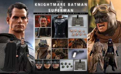 Hot Toys TMS038 Knightmare Batman and Superman