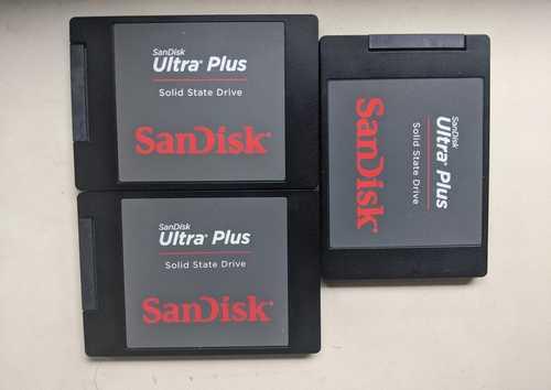 SSD Sandisk ultra plus 128 gb